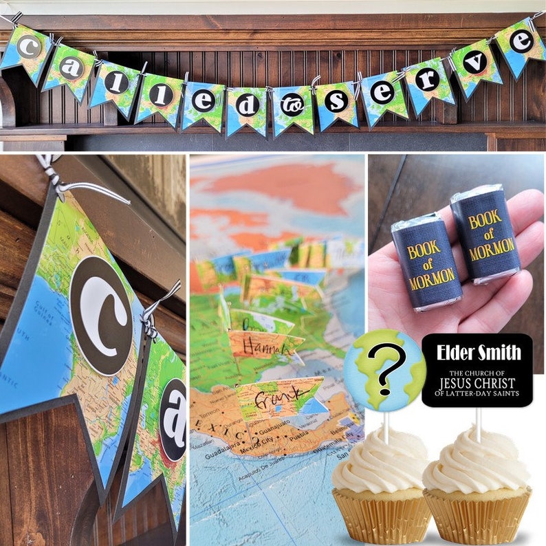 MISSION CALL Opening Kit, Called to Serve Banner, LDS Missionary ...