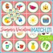 Summer DOMINOES Printable Game, Picnic Party Game, Summer Printables ...