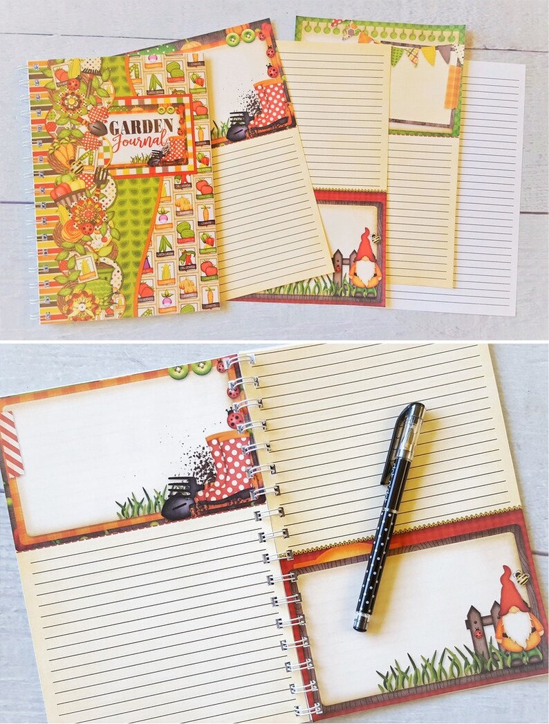 GARDENING JOURNAL Garden Notebook Gardner Gift Idea - Etsy