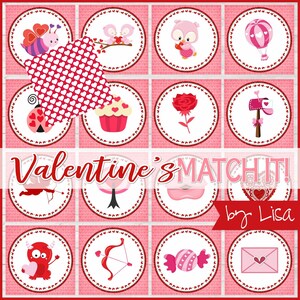 Printable Valentine's Game, DOMINOES, Valentine's Day, Class Party Game ...