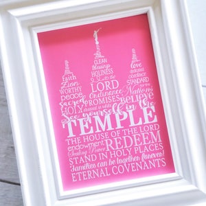LDS Temple Art Printable, LDS Temple Print, Salt Lake Temple Picture ...