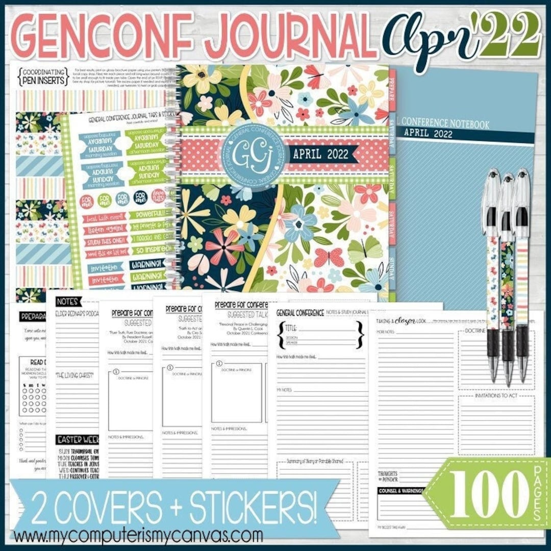 APRIL 2022 General Conference Journal, General Conference Study Journal ...