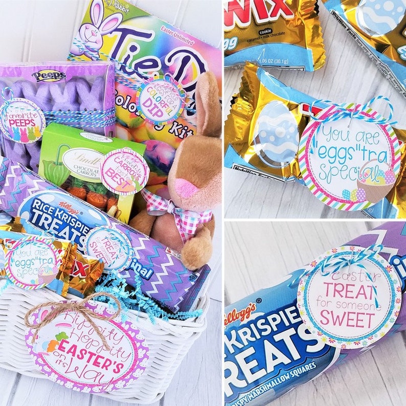 EASTER Basket Gift Tags, Easter Gifts, Easter Basket Stuffers, Easter ...