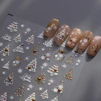 Cute Christmas Nail Plate - Etsy