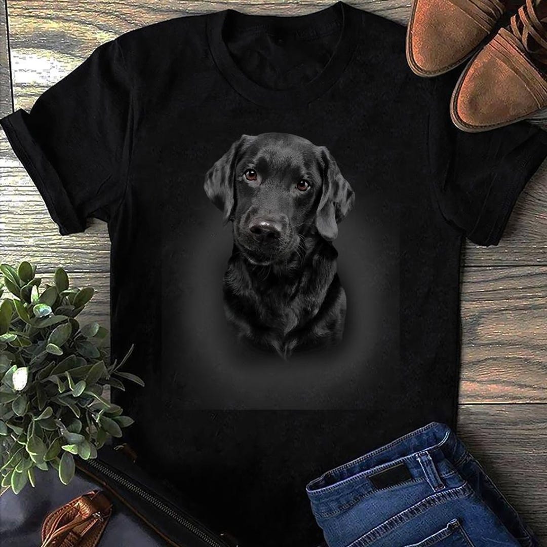 Black Labrador Dad Mom Retriever Lab Owner Dog Lover Cute Labrador T ...