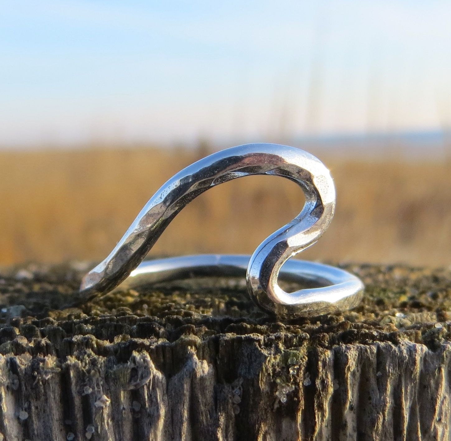 Endless Summer Ocean Wave Ring by Wave of Life | Etsy