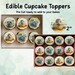 Seal Edible Cupcake Toppers 12 X 2"– Pre Cut Wafer Paper, Card or Icing ...