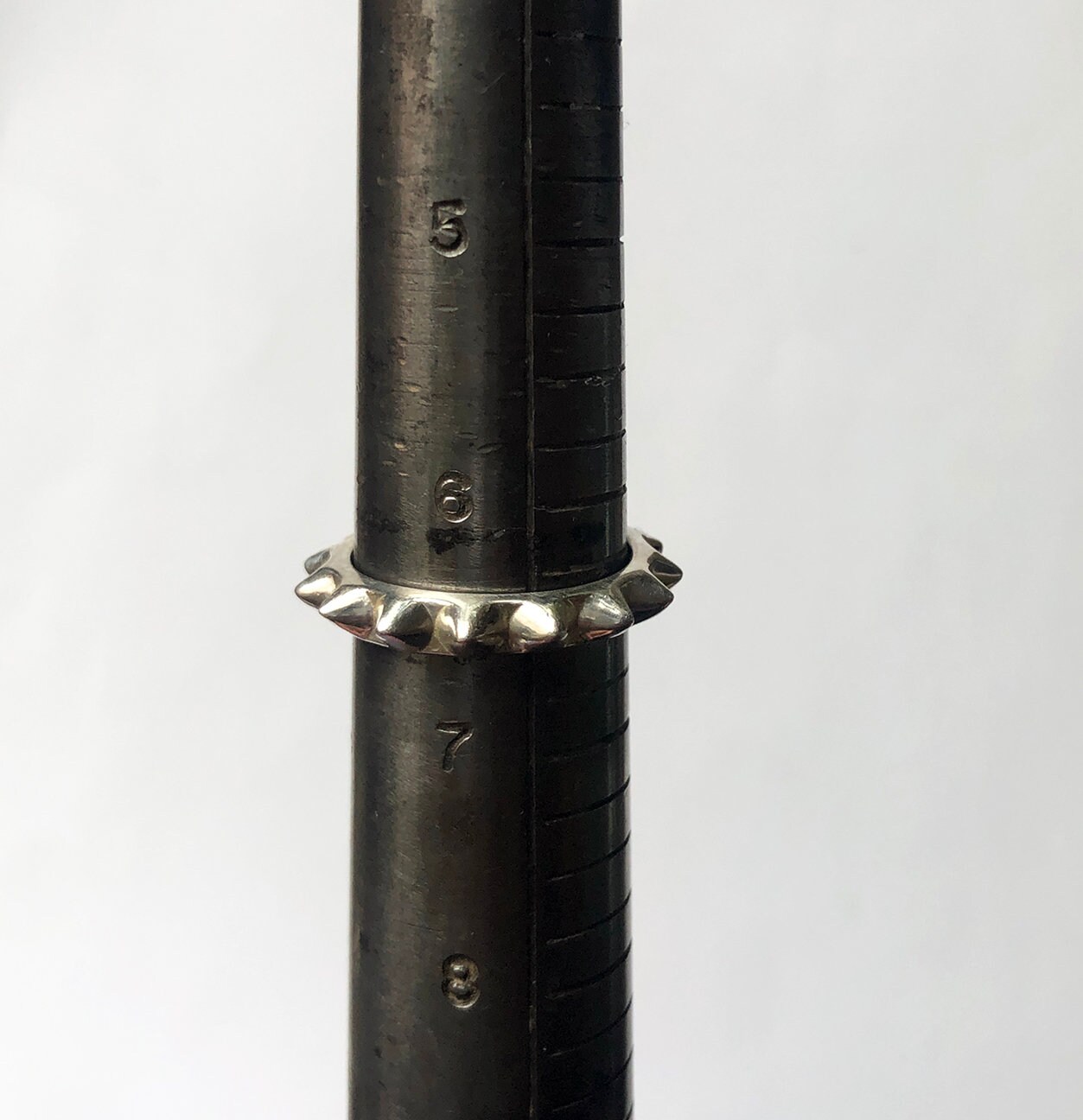 Sterling Silver Spike Ring - Etsy