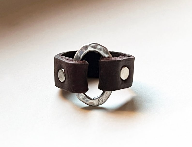 Leather O Ring - Etsy