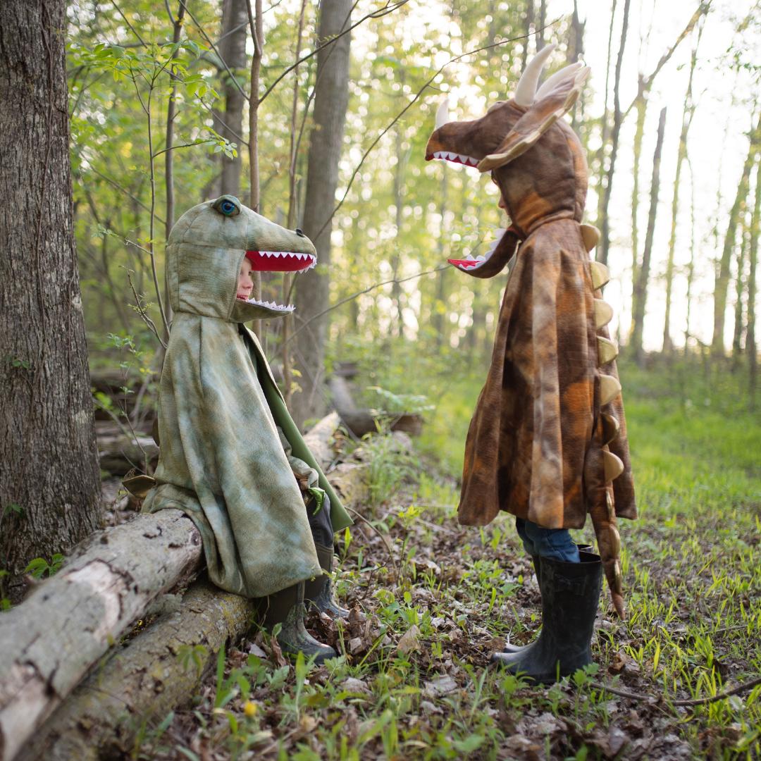 T-rex Costume With Claws, Dinosaur Cape for Kids, Dino Cape for ...