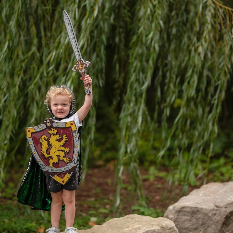 Kids Foam Shield, Pretend Play Armour, Soft Shield for Kids, Flexible ...