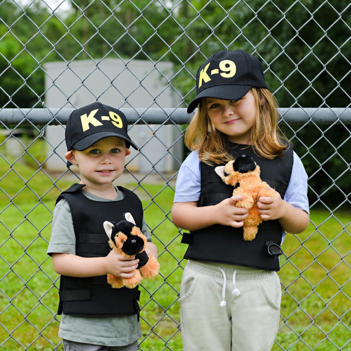 K9 Unit Police Officer With Accessories, Pretend Play Dressup, Kids ...