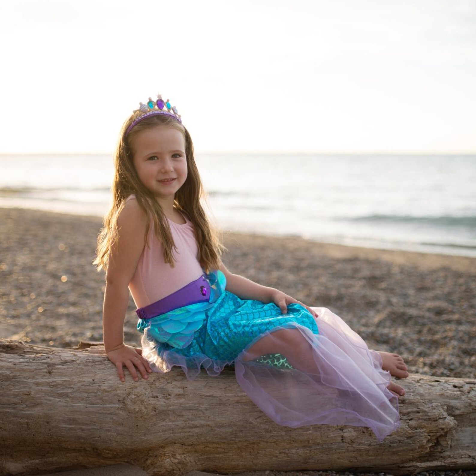 Mermaid Glimmer Skirt Set, Mermaid Skirt & Headband, Mermaid Skirt ...