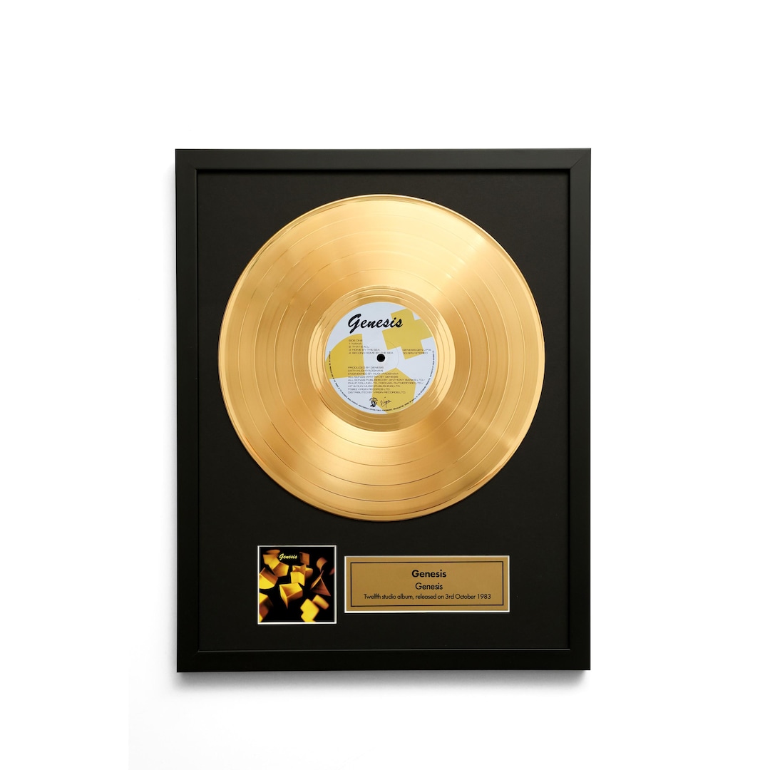Genesis – Genesis – Gold Vinyl LP Record Album Wall Art - Etsy