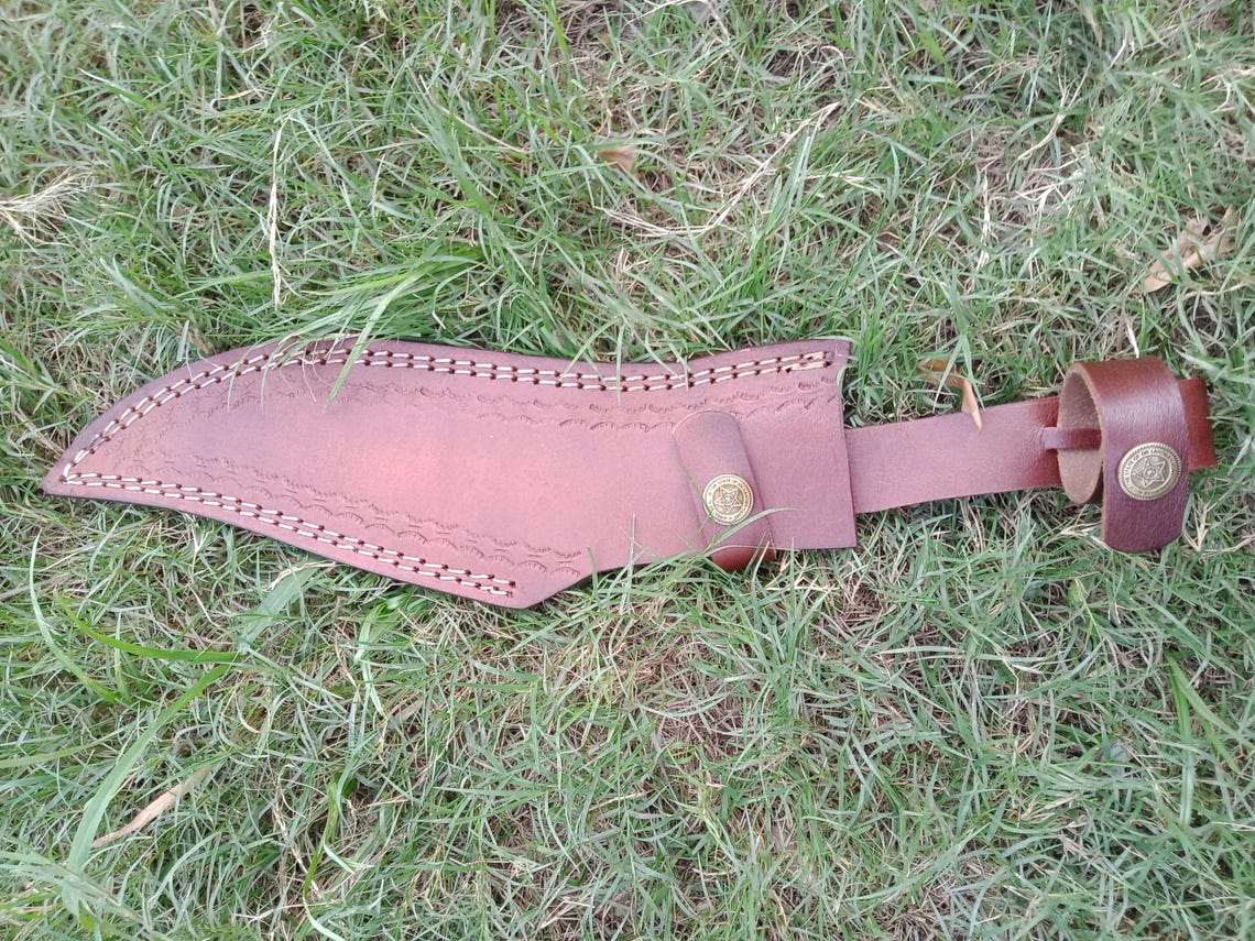 Handmade D2 Stainless Steel Bowie Knife - Etsy