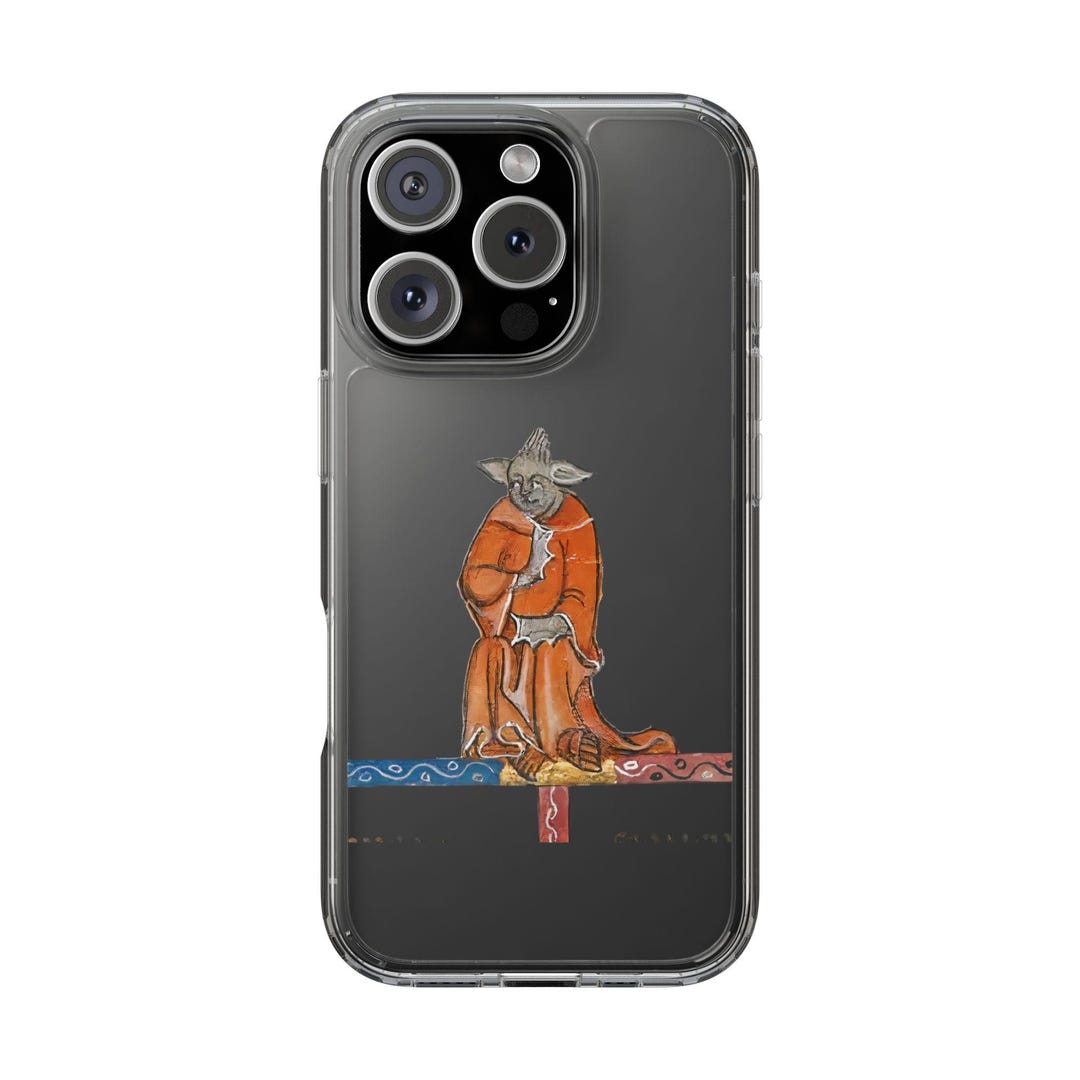 Ancient Gremlin Sage - Medieval Marginalia Phone Case - Illuminated ...