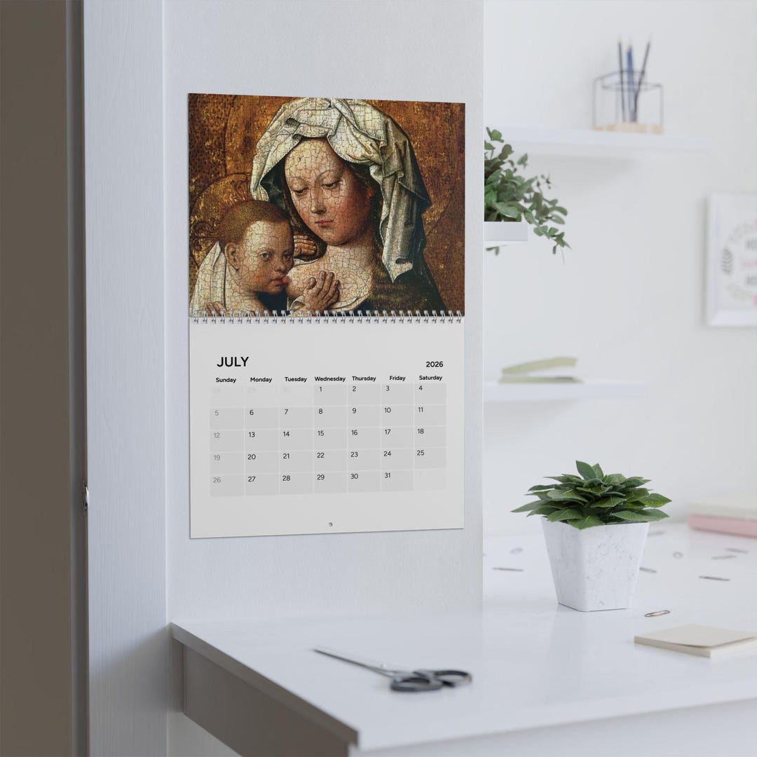 Medieval Baby Wall Calendar 2026 | Weird Medieval Art Calendar ...