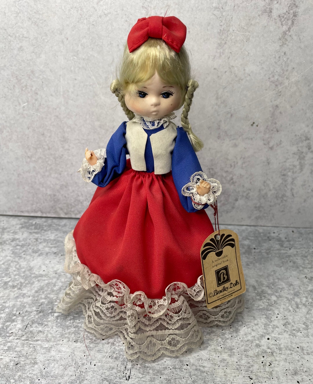 Vtg Bradley Doll Miss July 4th of July Holiday Korea Collectible - Etsy