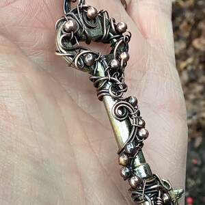Vintage Antique Entwinded Key Wrapped in Oxidized Copper Wire With ...