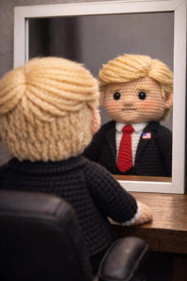 Trump Amigurumi Crochet Pattern, DIY President Doll (multilingual PDF ...