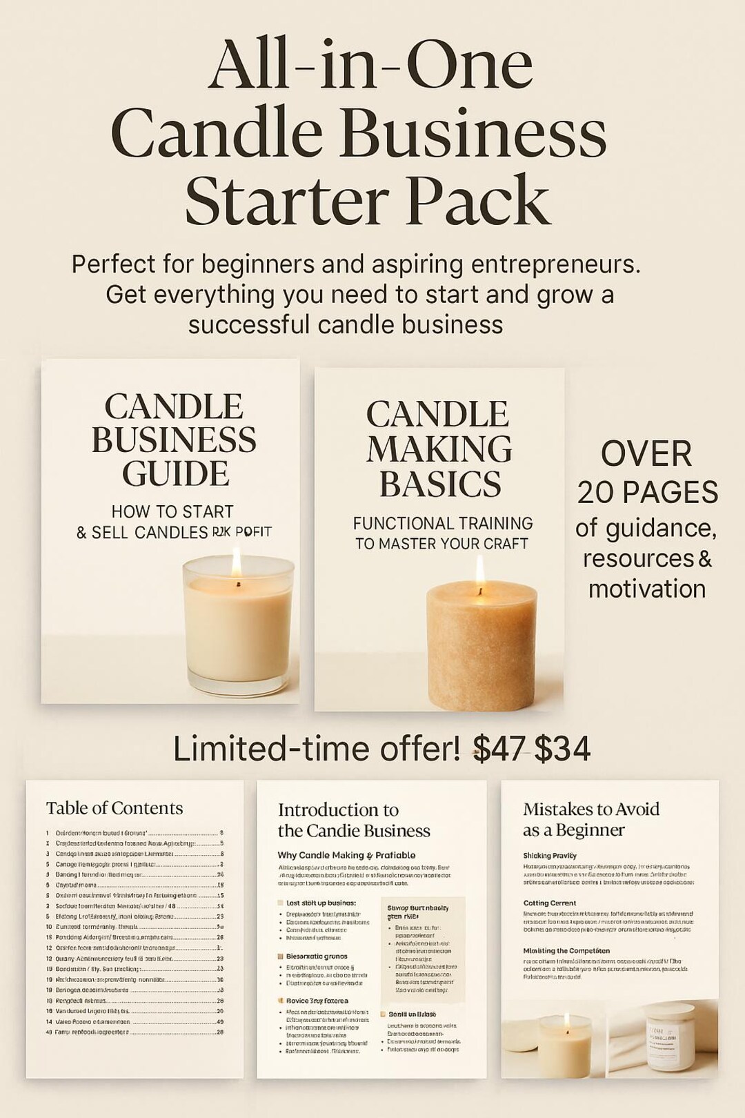 The Ultimate Candle Business & Crafting Bundle - Etsy