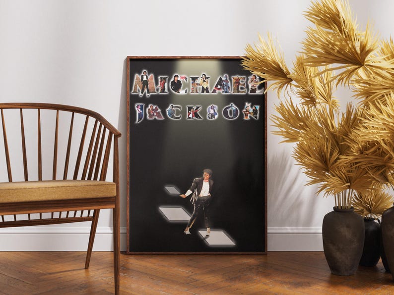 Michael Jackson Photo Print | Pop Legend Wall Art | Gift for Music ...