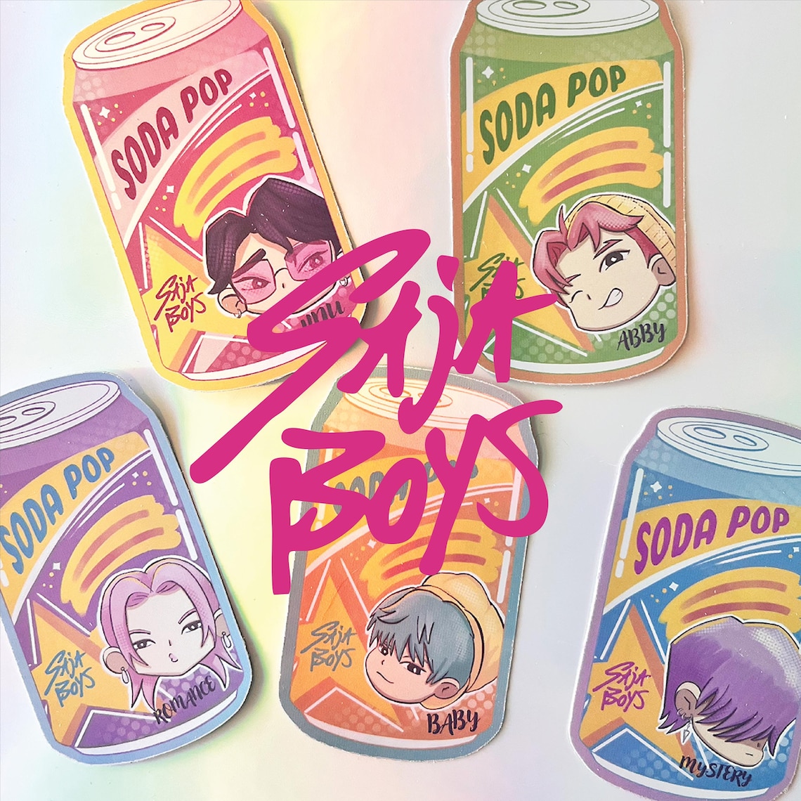 Saja Boys Sticker Set / KPOP Demon Hunters / Soda Pop / Jinu, Baby ...