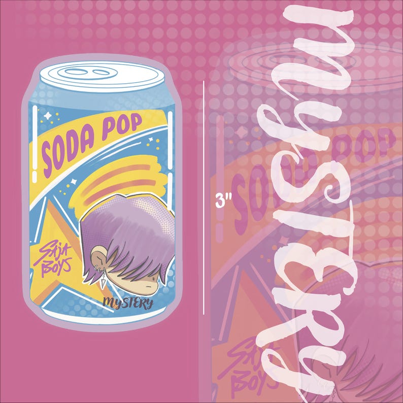 Saja Boys Sticker Set / KPOP Demon Hunters / Soda Pop / Jinu, Baby ...