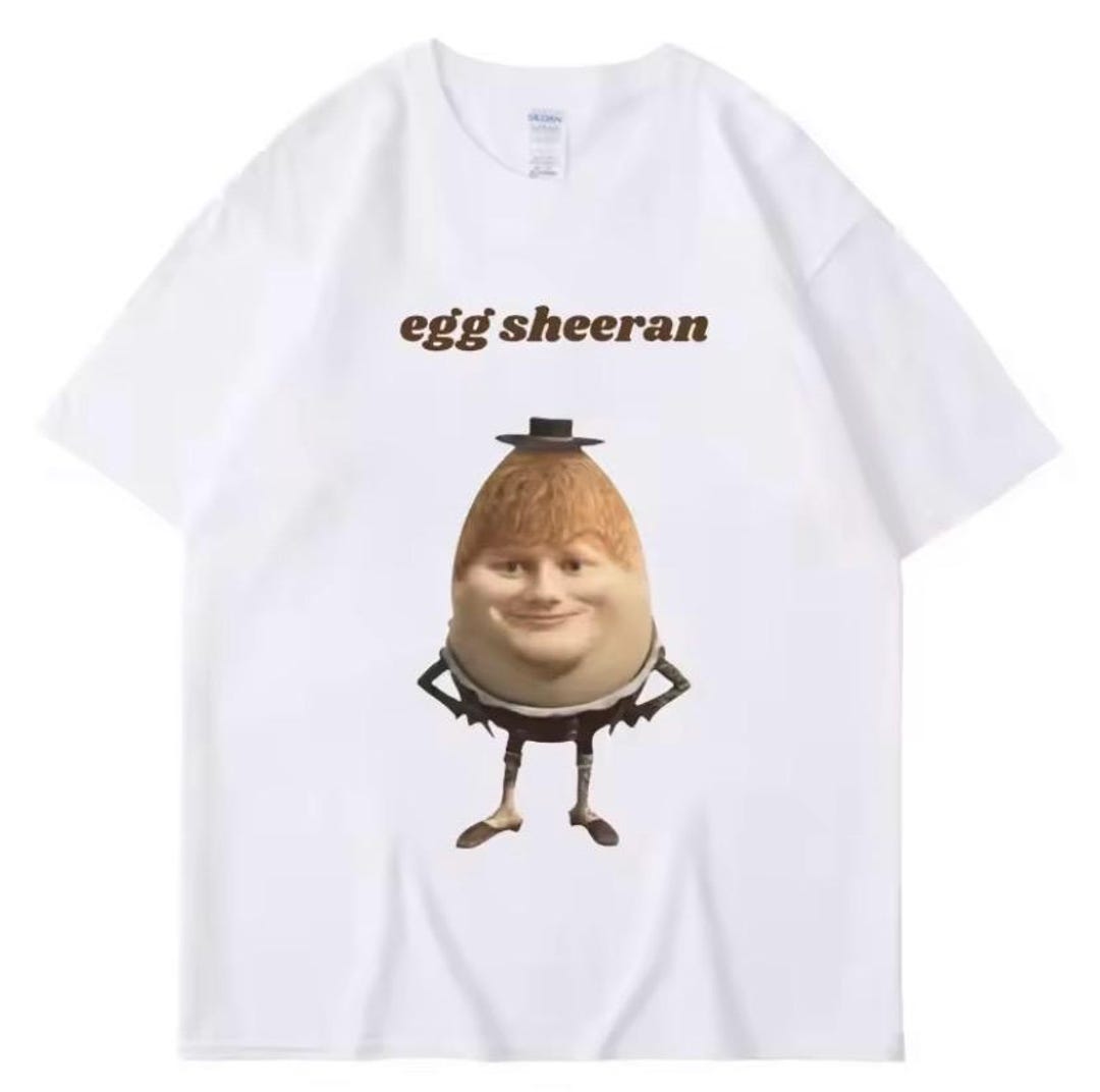 Egg Sheeran Adults T-shirt Funny Meme Tee Top Gifts New - Etsy