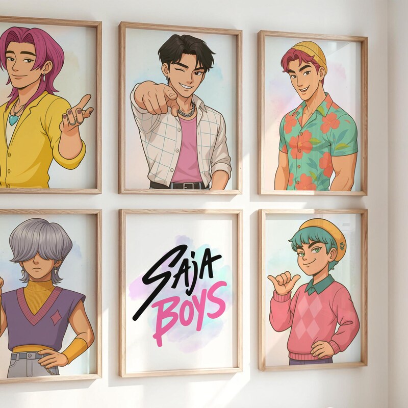 Saja Boys Poster - Etsy