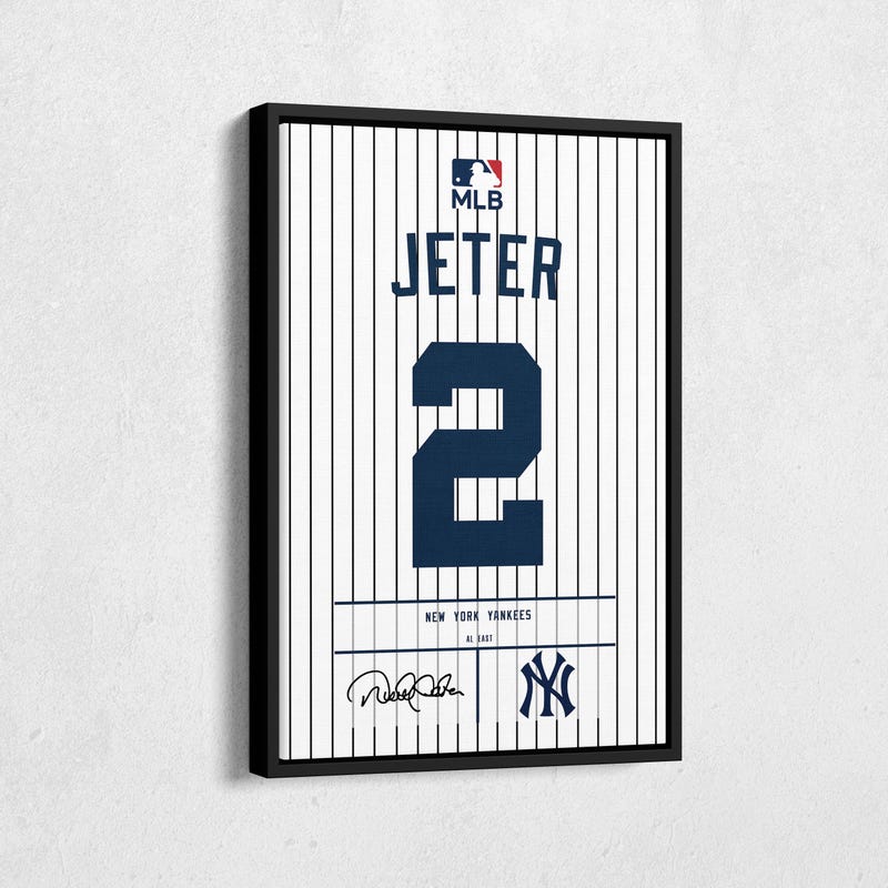 Derek Jeter Poster - Etsy