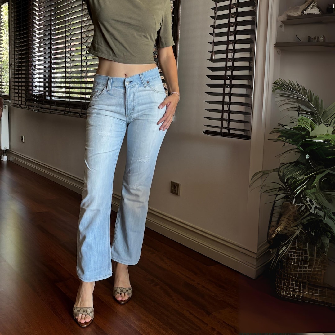 Vintage Levi's 507 Jeans: 1996 USA Made Light Wash Denim W31 L34 - Etsy