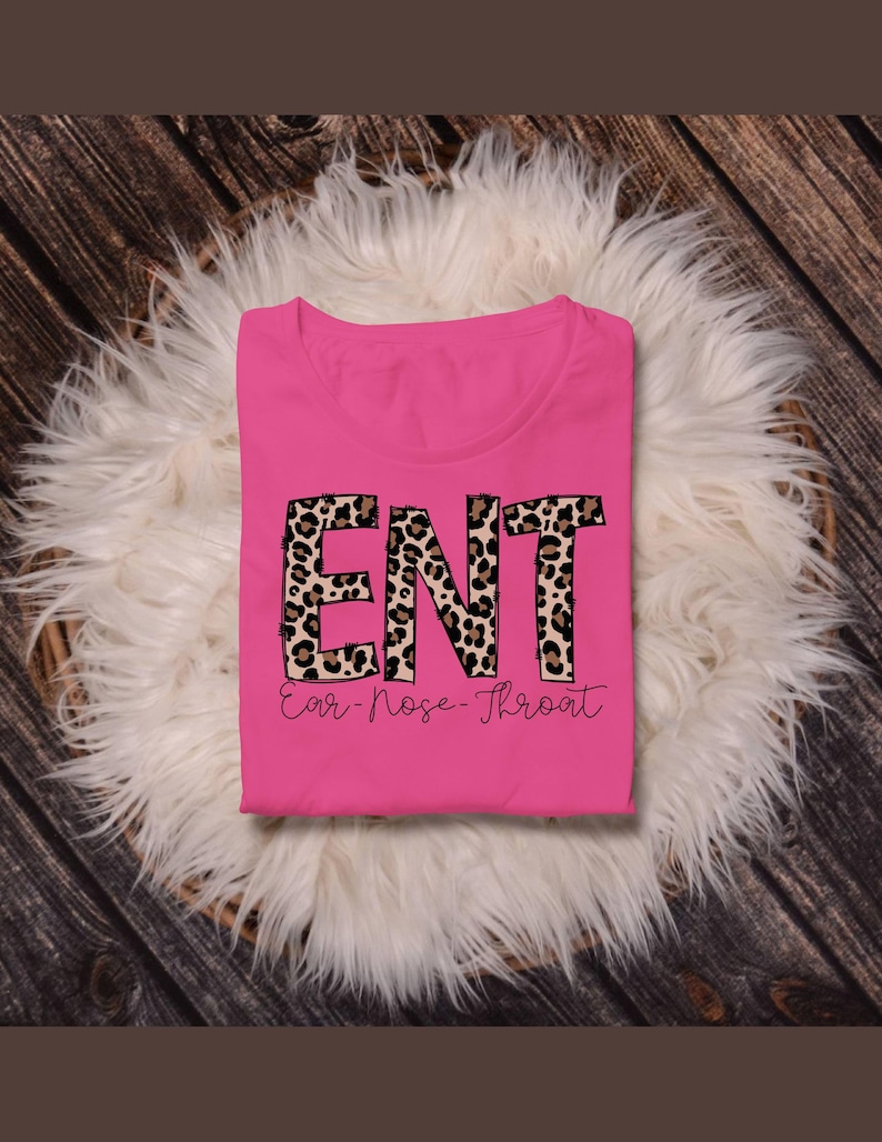 Leopard Print ENT PNG – Ear Nose Throat Digital Download, Medical ...