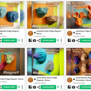 3D Printed Magnets – Whimsical and Practical Decor - Etsy