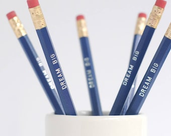 Navy pencil | Etsy
