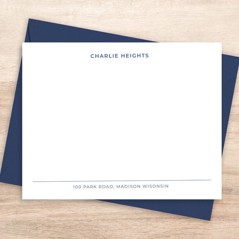 Stationary Personalized - Etsy