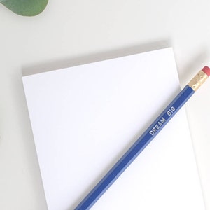 Inspirational Pencil Set / Set of "dream Big" Pencils / Back to School ...