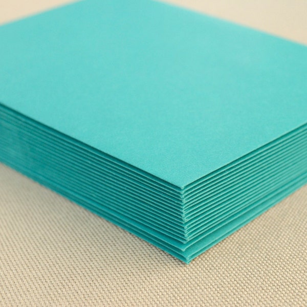Teal Envelopes - Etsy
