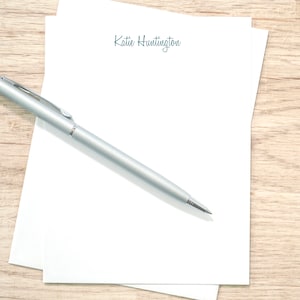 Stationary Gift Set / Personalized Stationery Notecard Set | Etsy