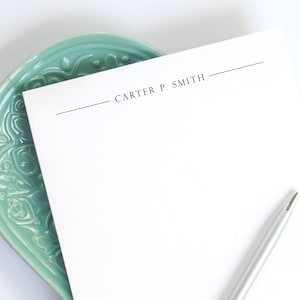 Personalized Large Notepad / Notepad With Classic Design / Custom ...