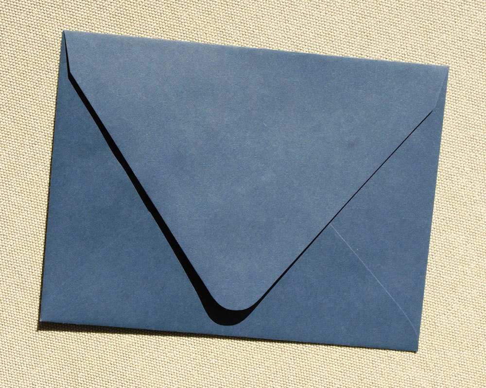 Navy Blue Envelopes Set of 20 Dark Blue Envelopes - Etsy Australia