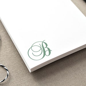 Custom Monogrammed Notepad / Notepad With Initial / Personalized ...