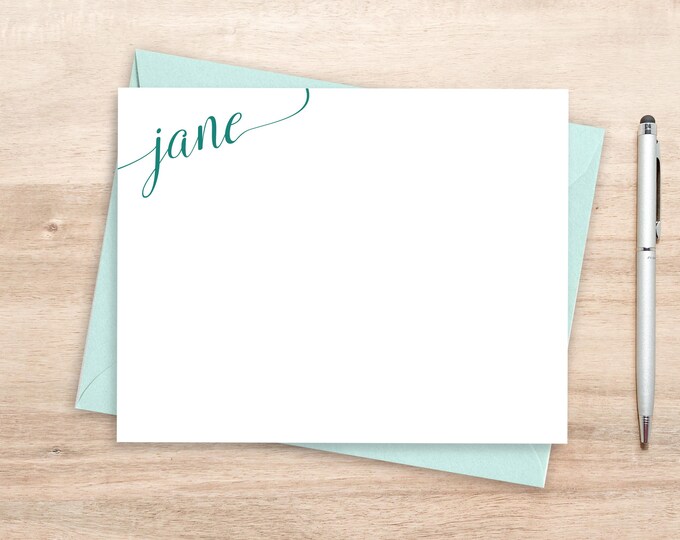 Personalized Feminine Name Notepad / Small Notepad for a Woman ...