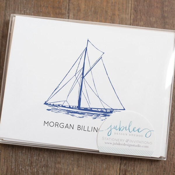 Nautical Note Cards - Etsy