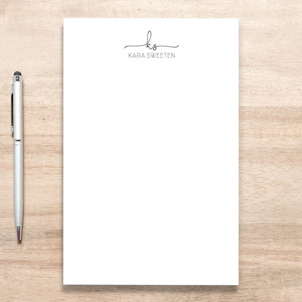 Handmade Notepad - Etsy