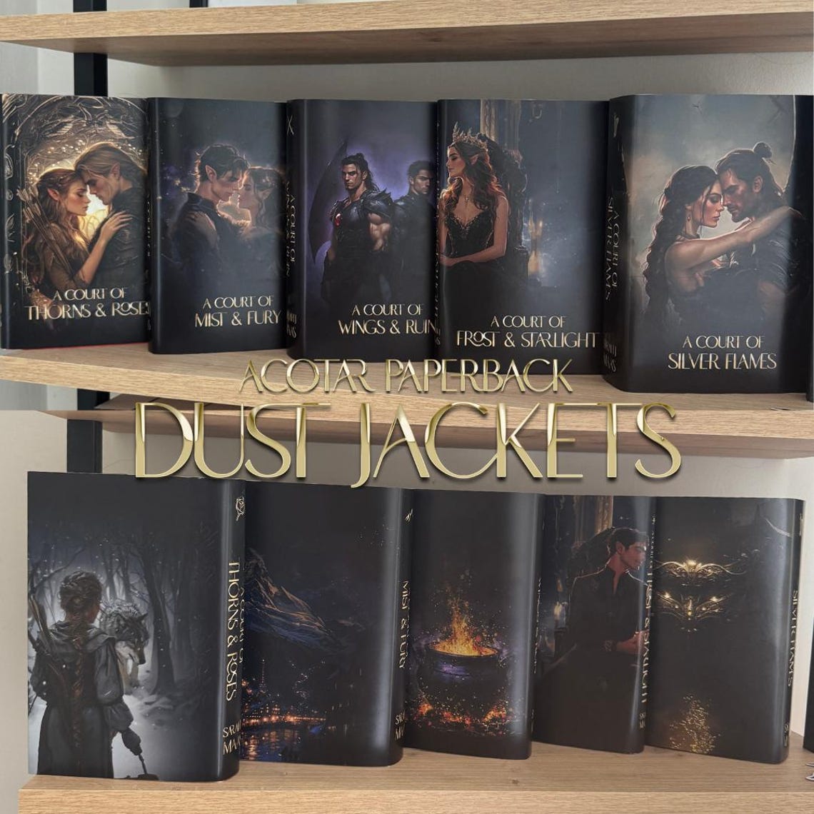 ACOTAR German Hardback Dust Jackets: A Court of Thorns and Roses Series ...