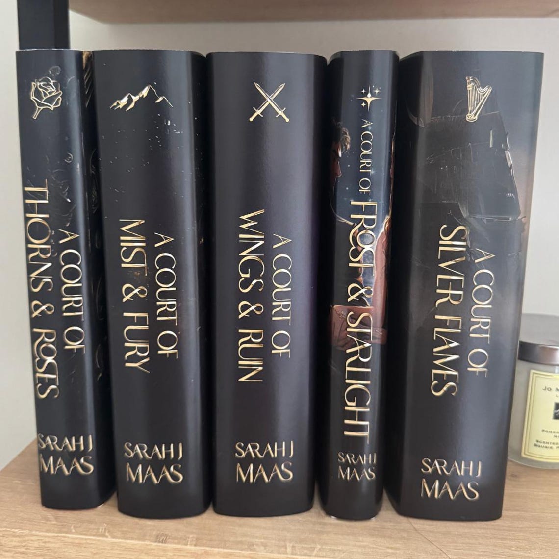 ACOTAR Inspired GERMAN Dust Jackets Covers for German Hardbacks | A ...