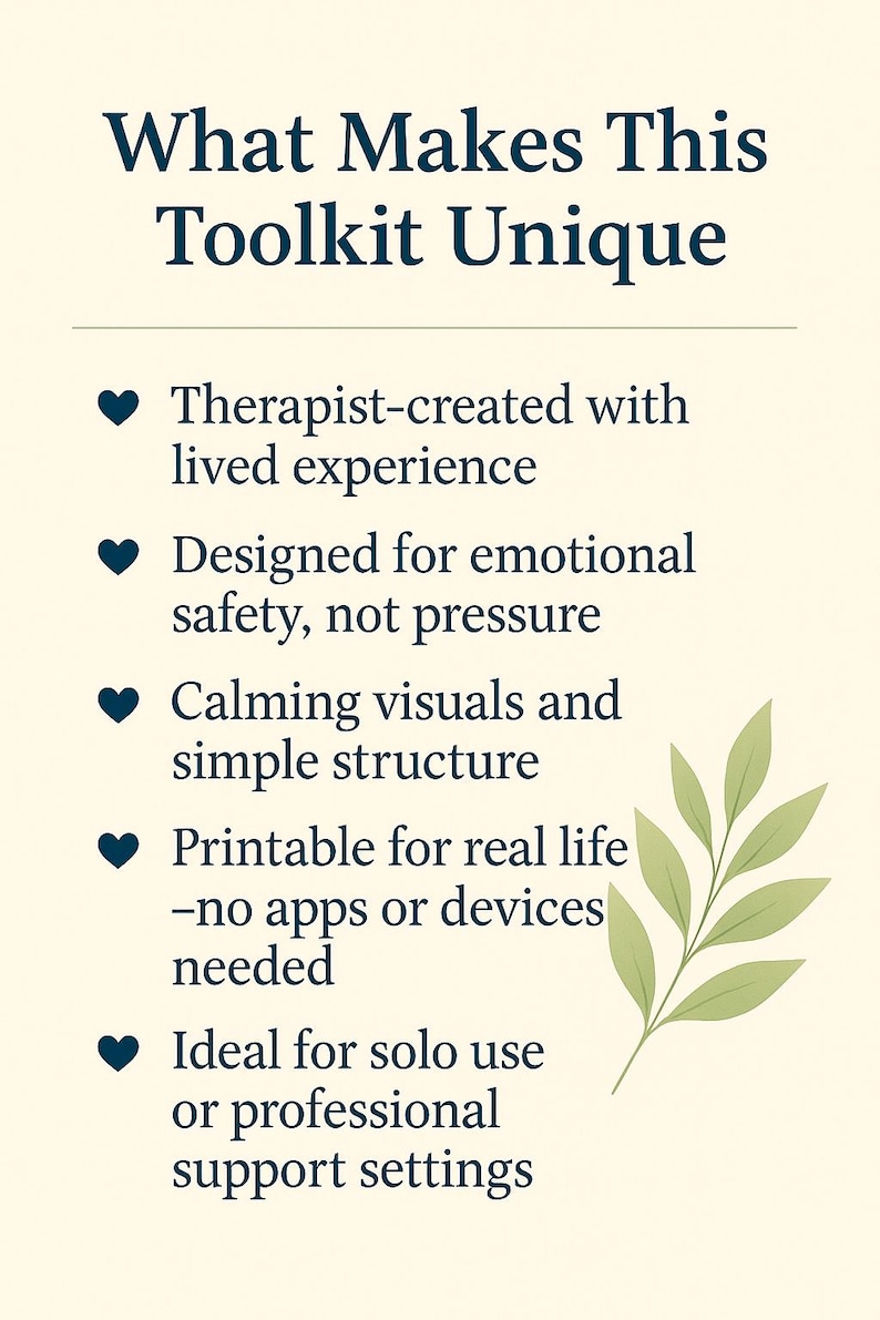 Postpartum Mental Health Toolkit – Therapist-created Printable for New ...