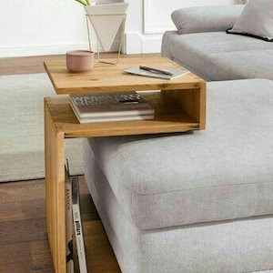 DIY Modern Wooden C Side Table Plans | Digital PDF Download - Etsy