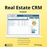Real Estate Client List Google Sheets Spreadsheet CRM With Follow-up ...